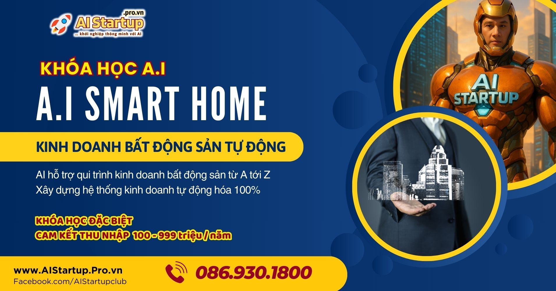 AI SMART HOME Real - Khóa học A.I BẤT ĐỘNG SẢN THÔNG MINH - Service ...